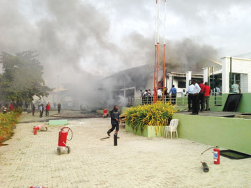 Fire Razes Christ Embassy Church in Lagos as Million Naira Worth of ...