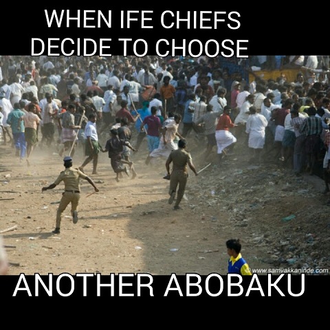 See The Most Hilarious Meme of the Runaway 'Abobaku' of the Late Ooni ...