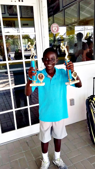 Nigerian Boy Represents and Win Laurels for US Academy in Tennis ...