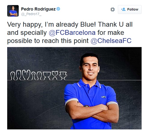 Photos From First Training Session as Chelsea Signs Pedro From ...