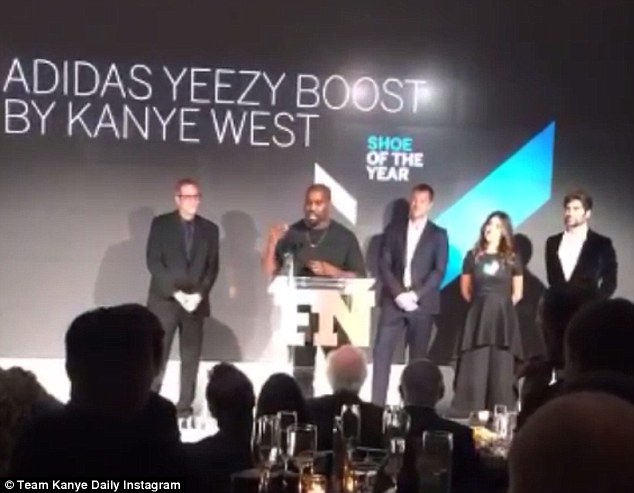 King Of Shoes! Kanye West Wins 'Shoe of the Year' Award for Yeezy ...