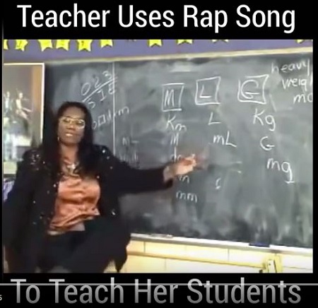 Hilarious! Meet the Teacher Who Uses a Rap Song to Teach Her Students ...