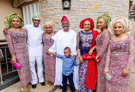 See Pictures of Governor Abiola Ajimobi's Stunning Family