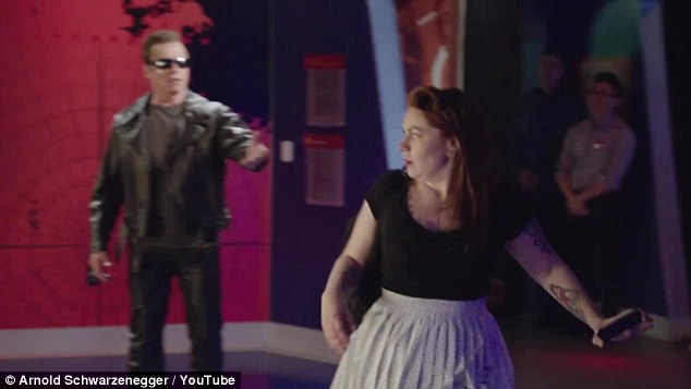Arnold Schwarzenegger Scare Fans As Terminator Waxwork In Hilarious Pranks
