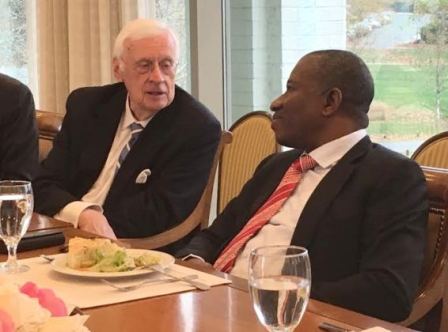 See Photos of Former President, Jonathan Looking Dapper in Suit and Tie ...