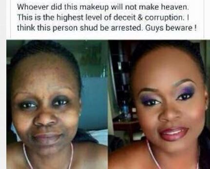 Too Funny! See the Power of Make-Up (Photo)