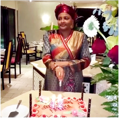 Late Gen. Sani Abacha's Daughter, Fatima, Celebrates 42nd Birthday (Photos)