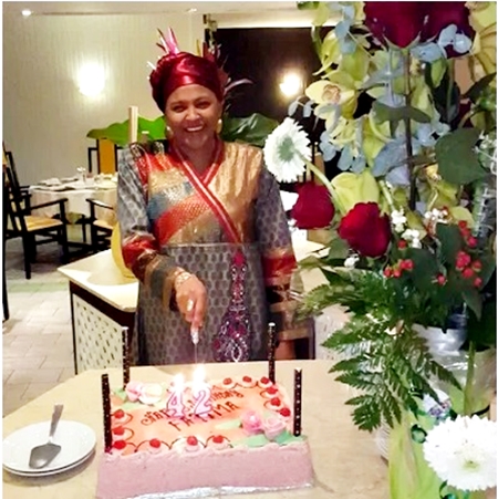 Late Gen. Sani Abacha's Daughter, Fatima, Celebrates 42nd Birthday (Photos)