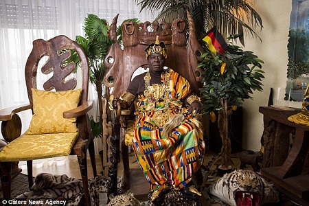Meet the Ghanaian King Who Works Full Time as a Mechanic in Germany and ...