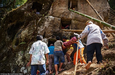 Shocking! Community Honour Their Dead Relatives by Digging Them up and ...
