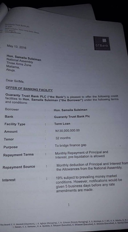 GTB Bank Sues Hon. Samaila Suleiman to Court After He Took N130M Loan ...