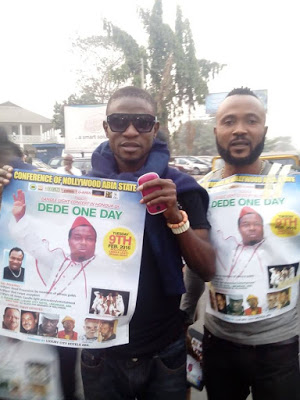 Photos From the Candle Light Procession for Late Nollywood Actor Dede ...