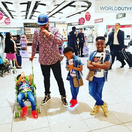 Money is Good: See How E-Money, Wife and Kids Look So Posh (Photos)