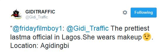 Is This the Most Beautiful Female LASTMA Official? (Photo)