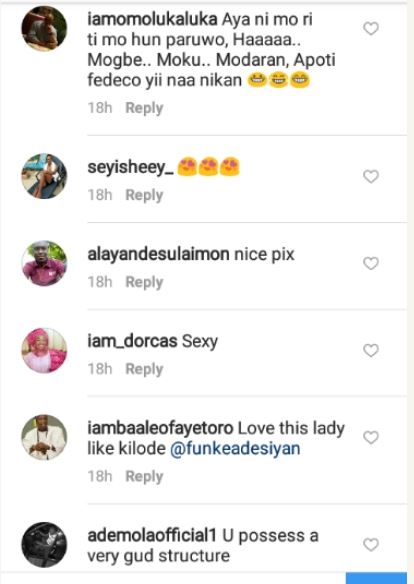 Ikebe Super: Nollywood Actress Flaunts Her Curves in Red Outfit (Photos)