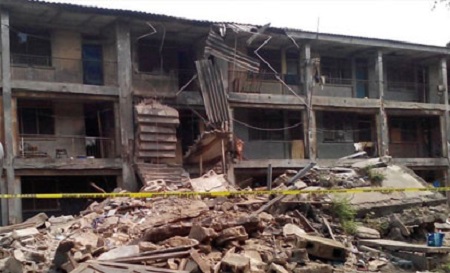 Breaking News: 30 Trapped as 3-Storey Building Collapses