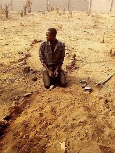 Omg! Man Caught Red-handed Digging Out Dead Bodies at a Muslim Cemetery ...