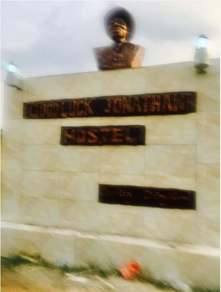 Man Erects Statue Of Goodluck Jonathan At University of Port-Harcourt ...