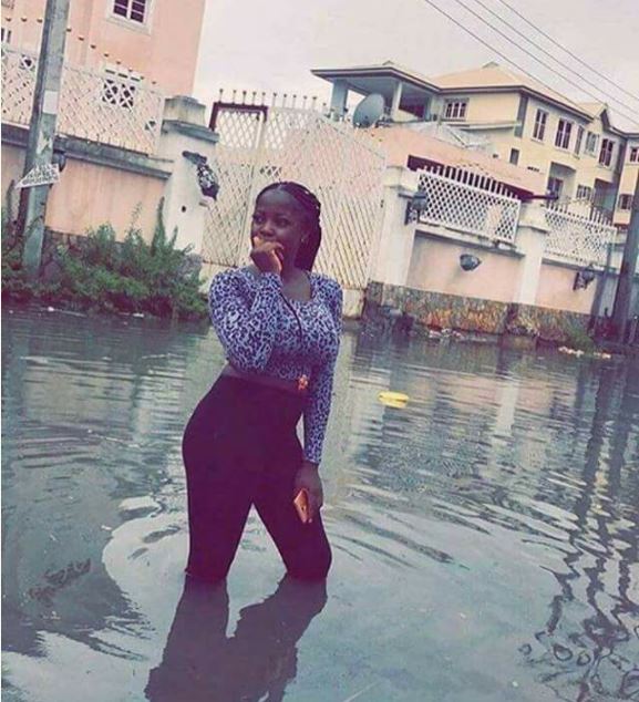 Have you seen this unnamed slay queen poses for picture inside heavy ...