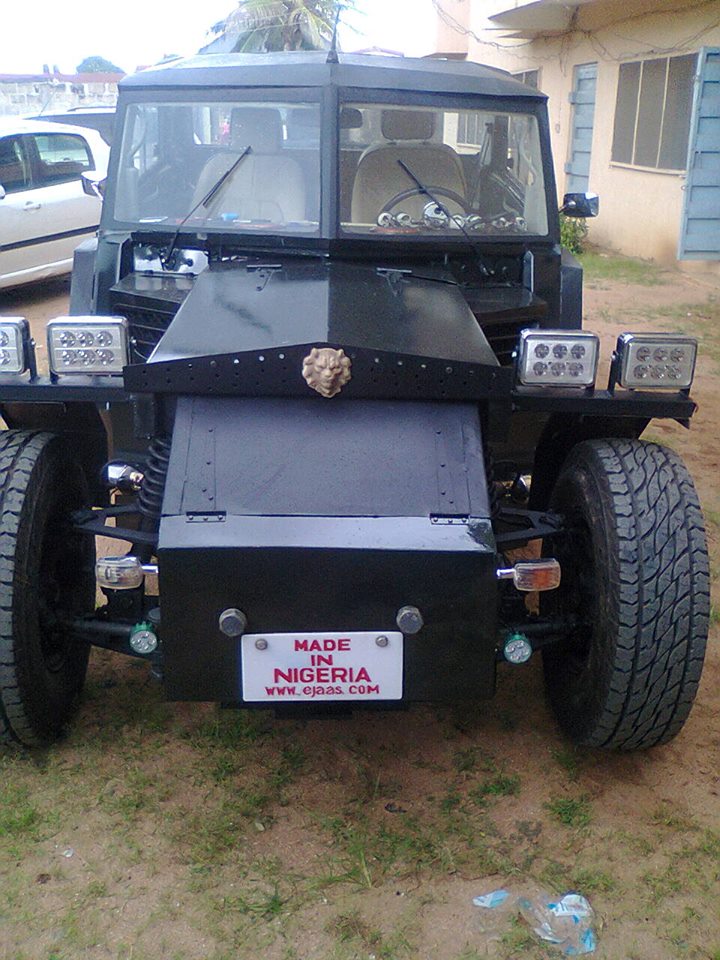 Wow! Nigerian Engineer Builds State-of-the-Art 'Luxury Muscle Jeep ...