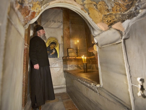 Historic Restoration of Jesus Christ's Burial Tomb a.k.a Ornate Shrine ...