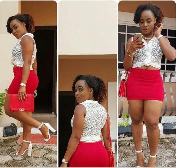 So Alluring: Nigerian Actress, Inem Peter Flaunts Hot Thighs on Social ...