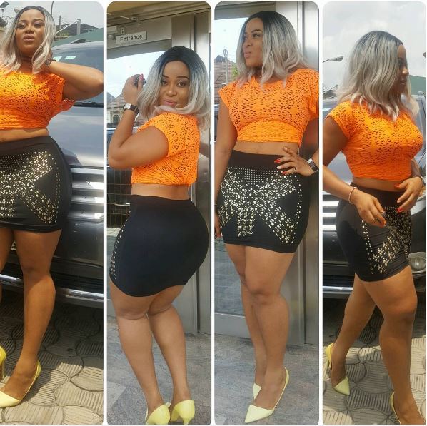 So Alluring: Nigerian Actress, Inem Peter Flaunts Hot Thighs on Social ...
