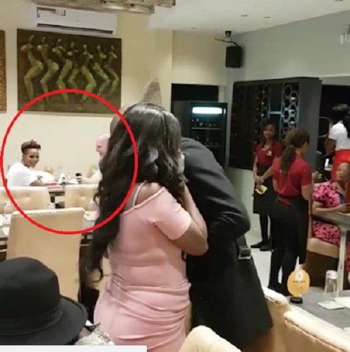 Maheeda and Husband Spotted in 2Face and Annie's Surprise Anniversary Video