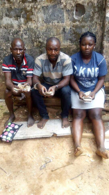 Pretty Female Armed Robber Arrested Alongside Her Gang Members in Edo ...