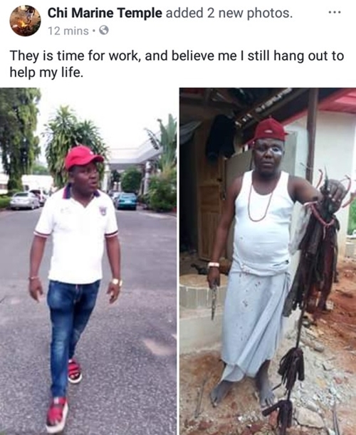 Servants of the Gods Have Fun Too! Nigerian Native Doctor Takes His ...