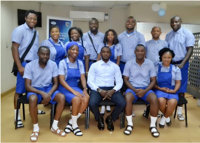 Stanbic IBTC Bank Staff In School Uniforms to Mark Customer Service ...