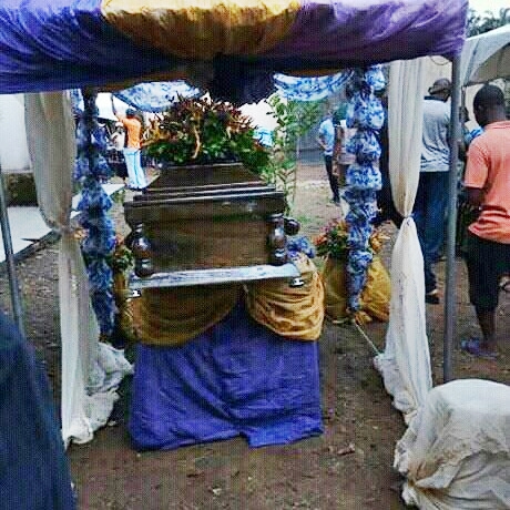 Photos from Davido's Friend, Tagbo Umeike's Burial in His Family ...