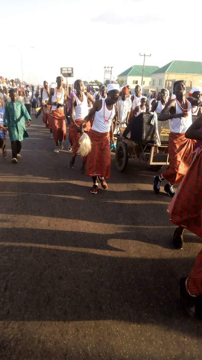 See Kano Indigenes Celebrating Sallah Wearing Igbo Attires (Photos)