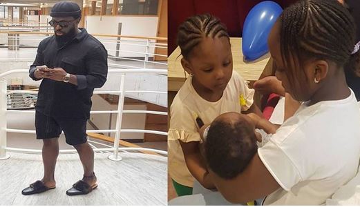 I'm Done Making Babies - Timaya Shows Off His Cute Children (Photo)