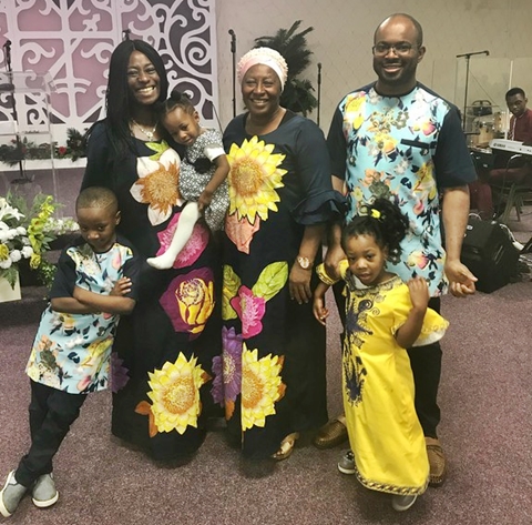 Beautiful Family: Actress Patience Ozokwor Steps Out With Daughter, Grandchildren, Son-Inlaw in ...