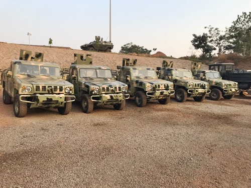 Check Out This Made-in-Nigeria War Trucks, Innoson Motors Just ...