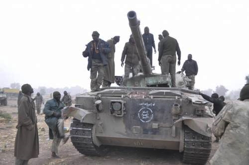 Checkout The Battle Tanks Nigerian Troops Just Recovered From Boko ...