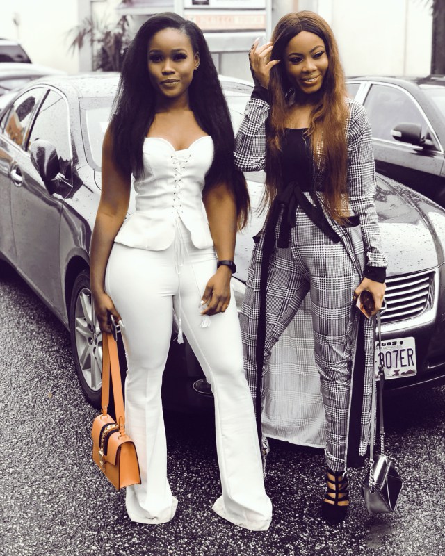 Stunning Photos Of Cee-C & Nina As They Step Out Together