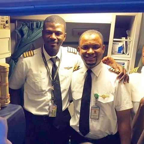 From Cleaner To Pilot: Nigerian Man Becomes A Captain After 24years In ...