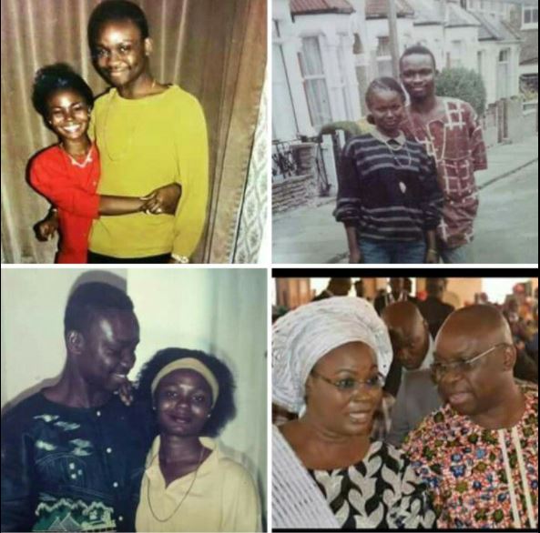 Surulere: Romantic Throwback Photos Of Gov. Fayose And Wife Emerge