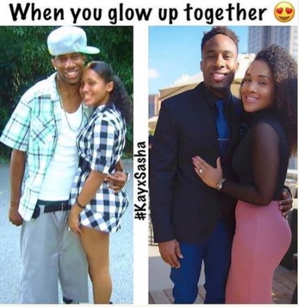 When You Grow Up Together: Beautiful Couple Share 2009 Vs 2018 Photos