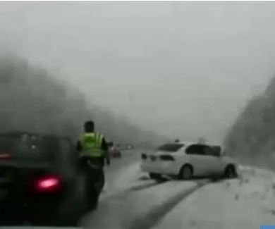 Horror: Viral Video Shows Police Officer Flying Through The Air After ...