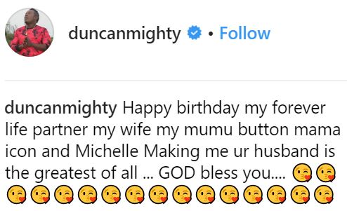 'Making Me Your Husband Is The Greatest Of All' - Duncan Mighty Gushes ...