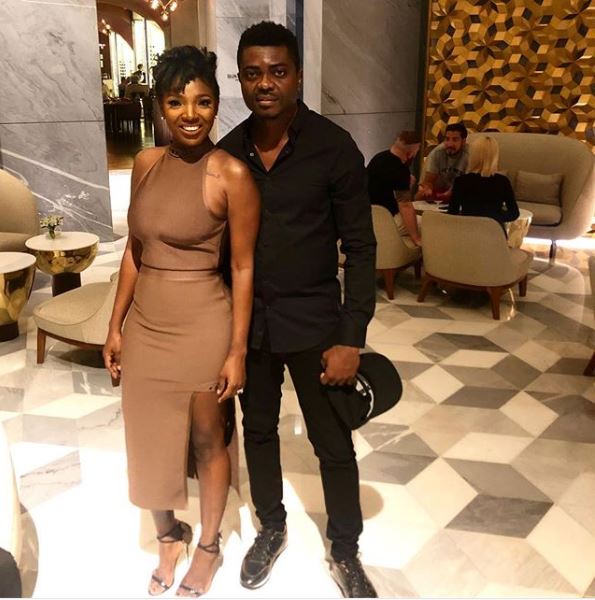 Annie Idibia Flaunts Hot Body In Dubai