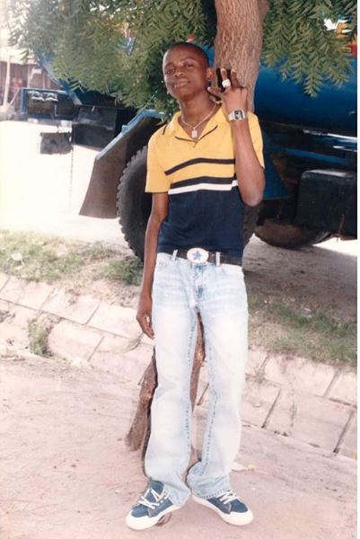 Epic Throwback Photo Of Famous Singer, Diamond Platnumz Working As A ...