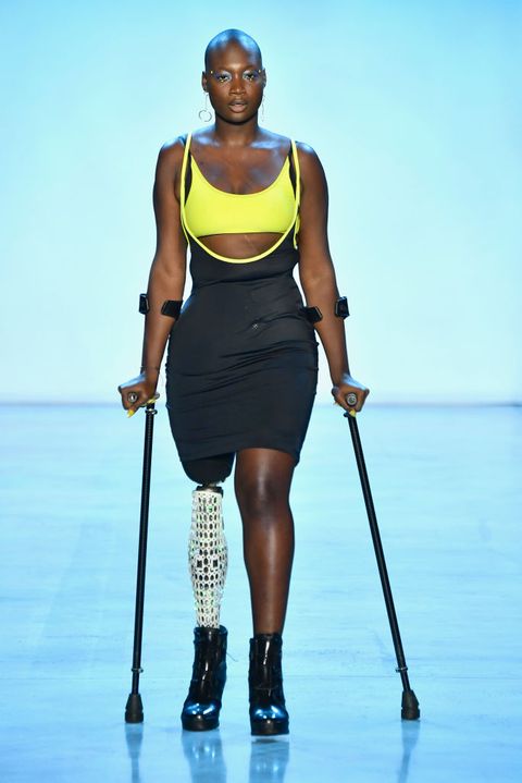 Meet 28-Year Old Amputee Model With One Leg Who Walked The Runway At ...