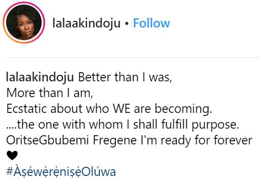 Beautiful Actress, Lala Akindoju And Celebrity Chef, Gbubemi Fregene ...