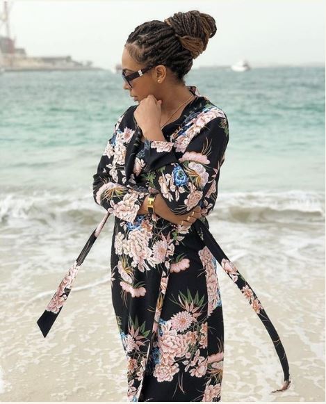 BBNaija Star, Tboss Stuns In Beautiful Beach Photos