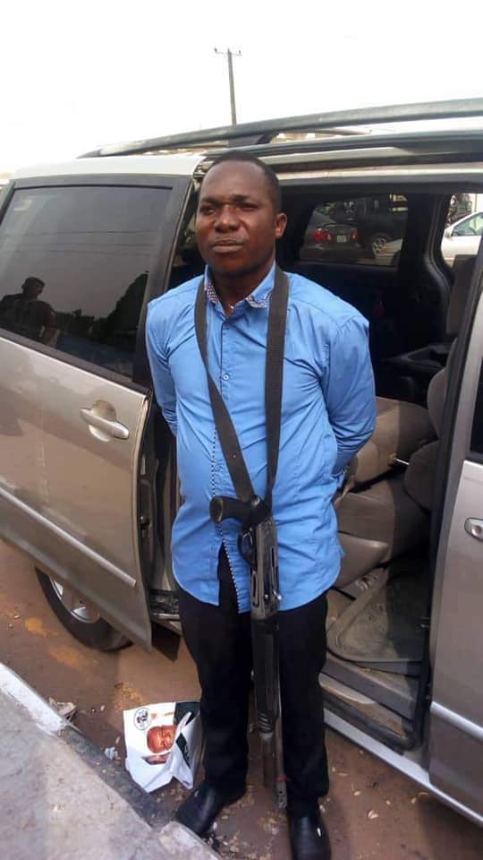 Brother Of A Popular Politician Arrested With Pump Action At INEC ...