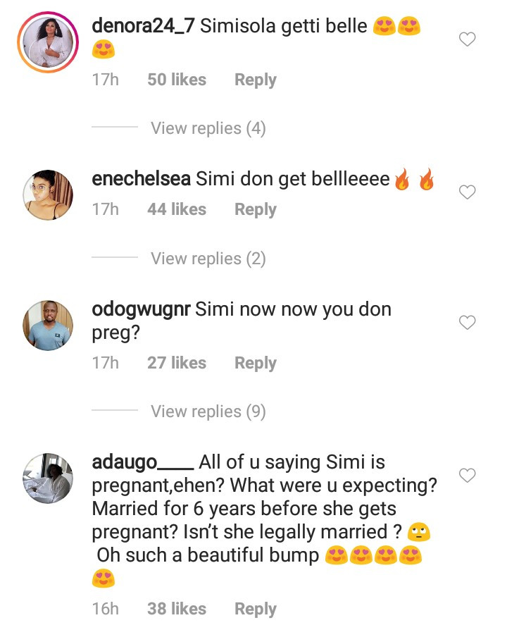 Fans Believe Simi Is Pregnant After This Photo Of Her Emerged On Social ...